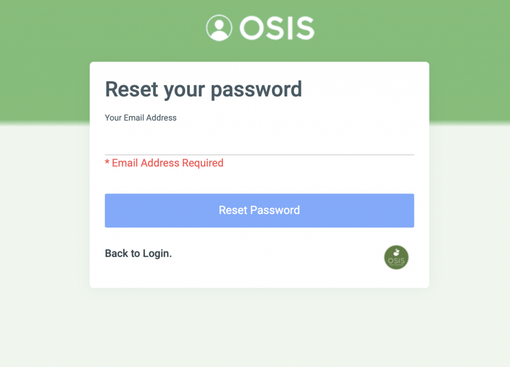 Login – OSIS