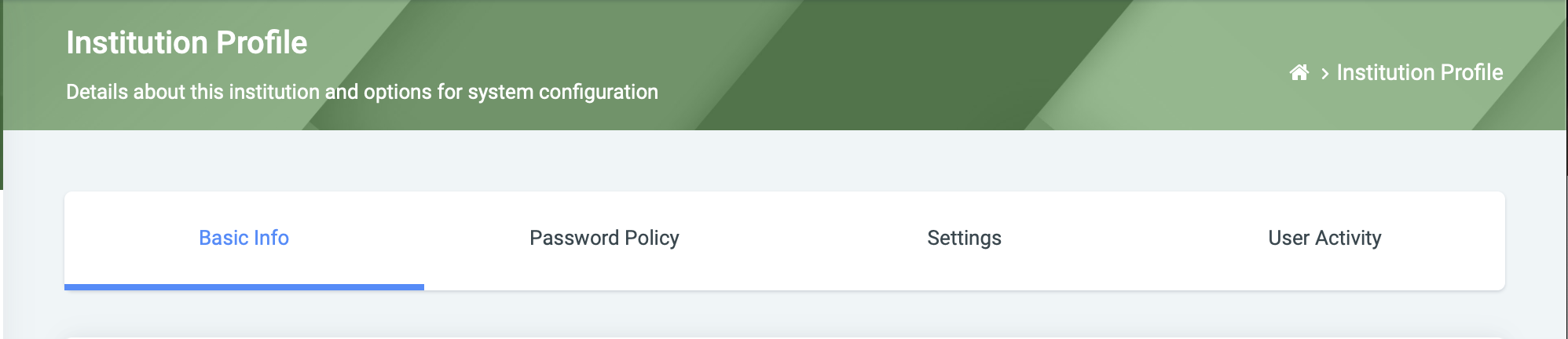 Institution Profile – OSIS