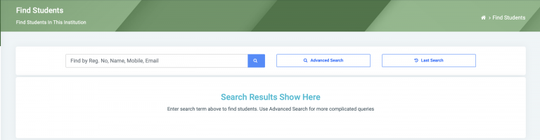 Find Student(s) – OSIS