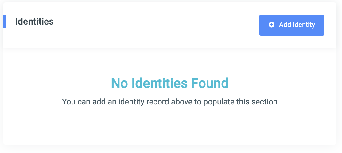 Contacts & identities – OSIS