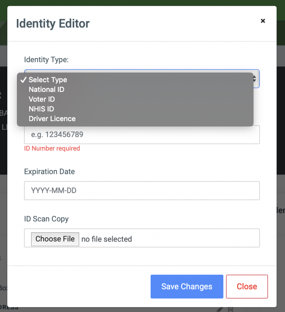 Contacts & identities – OSIS