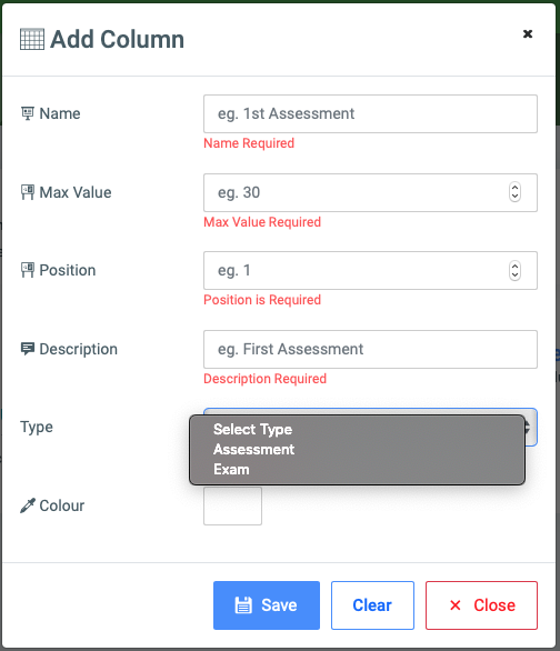 Score Processing – OSIS